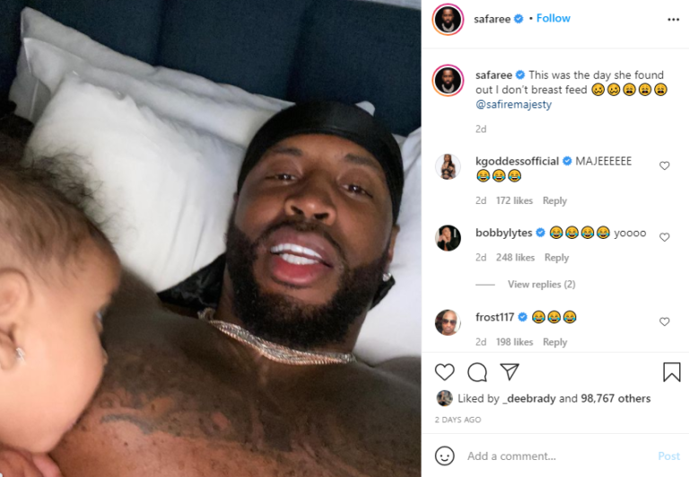 'What Every Dad Has to Go Through': Fans Get a Good Laugh After Safaree ...
