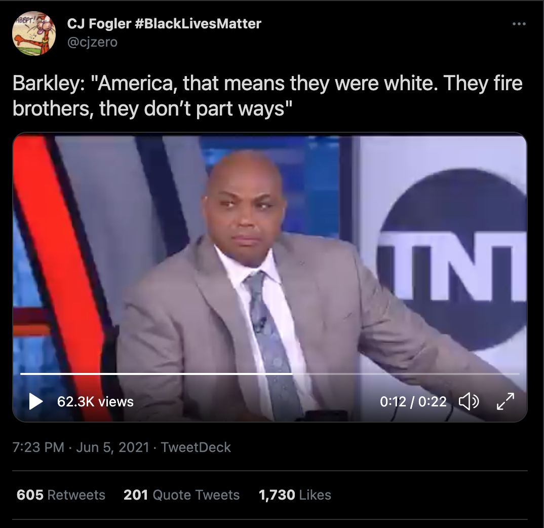 Charles Barkley Leaves 'Inside the NBA' Host Speechless After Claiming ...
