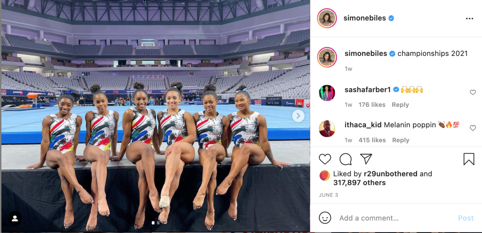 'This Moment Speaks Volumes': Fans Praise Simone Biles for Kind Gesture ...