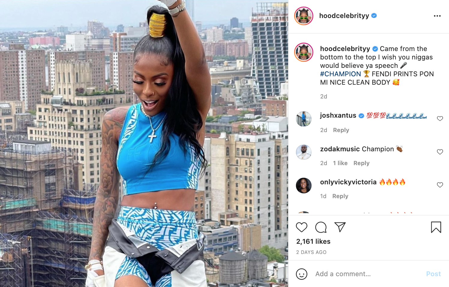 ‘I Don't Put That Energy Out No More’: HoodCelebrityy on Claiming Her ...