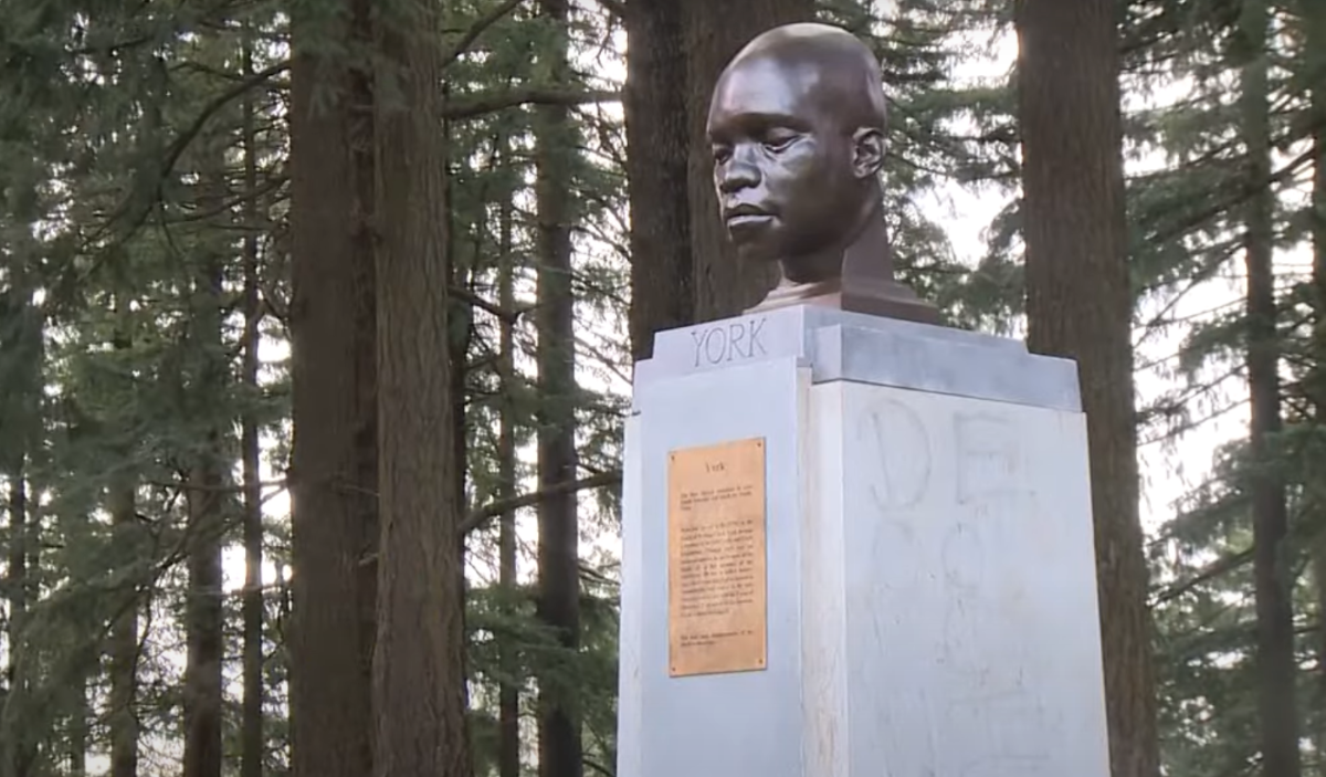 'Not Been a Surprise': Statue of Only Black Man on Lewis & Clark ...