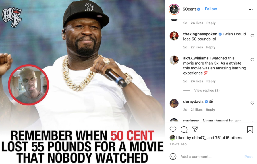 'See How People Make Fun of Discipline': Thin-Skinned 50 Cent Claps ...