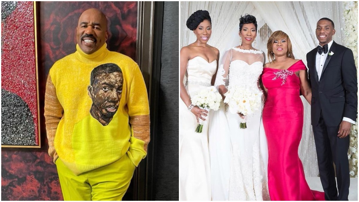 'They Grew Me Up': Steve Harvey Posts Throwback Picture of Twins, Fans ...