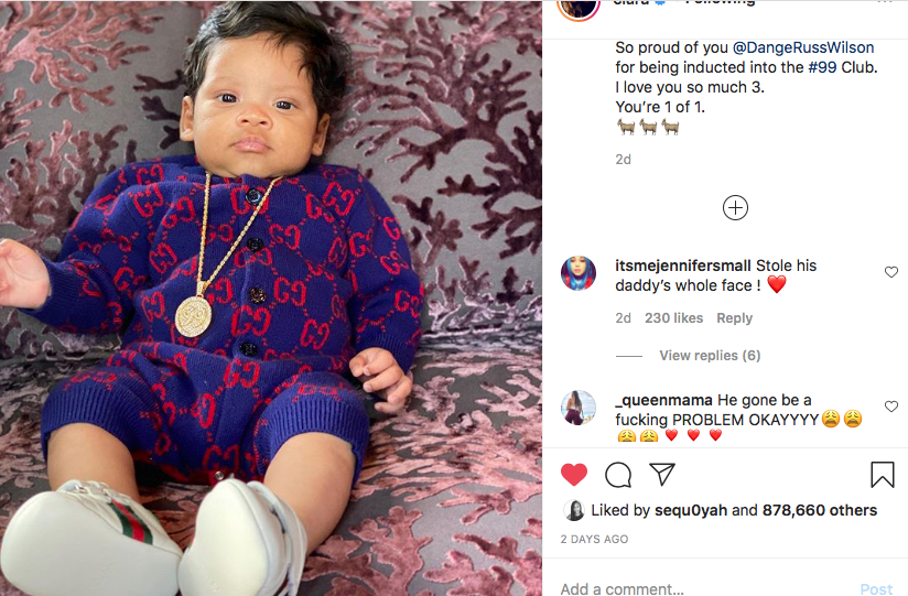 'Definitely His Daddy's Twin': Fans Gush Over Ciara And Russell Wilson ...