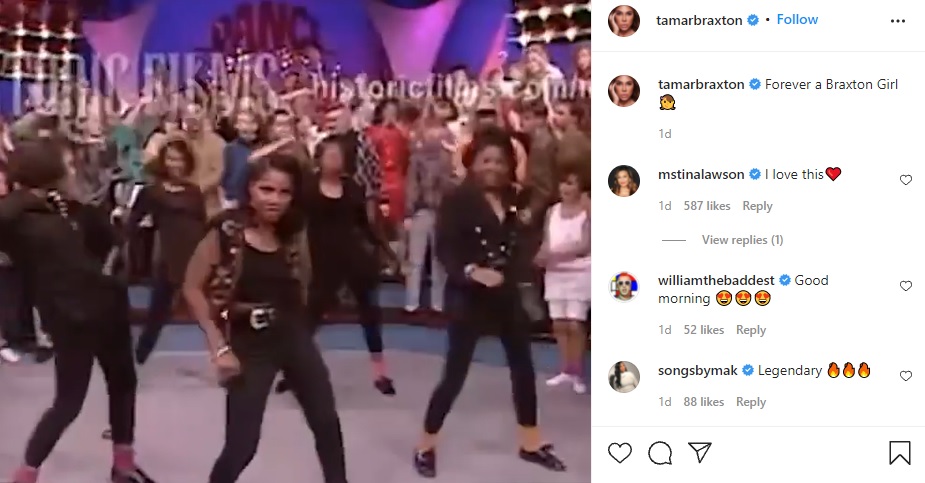 ‘I’m Tired Just Watching the Choreography’: Tamar Braxton Uploads ...