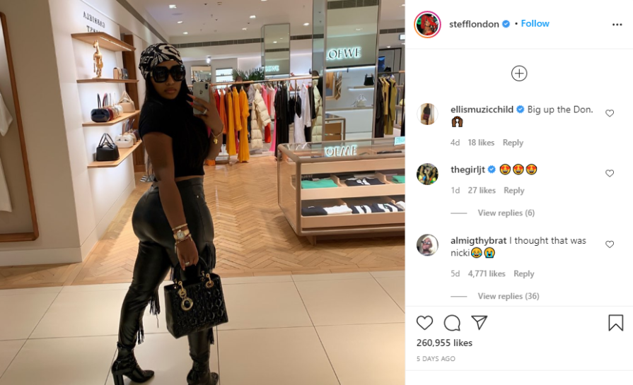 'So This Ain't Nicki?': Fans Are Baffled When British Rapper Stefflon ...