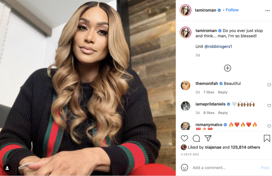 ‘You Never Stop Amazing Us’: Tami Roman Acknowledges How ‘Blessed’ She ...