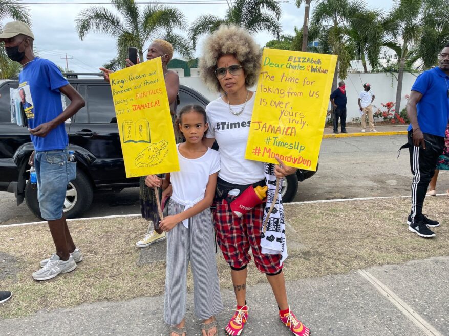 'No Reason to Celebrate': Jamaicans Protest, Demand Reparations, and ...