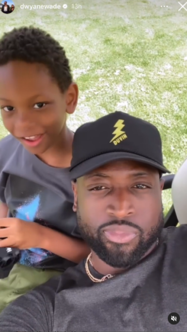 'I’m So Glad He Is In This Child's Life': Fans React After Dwyane Wade ...