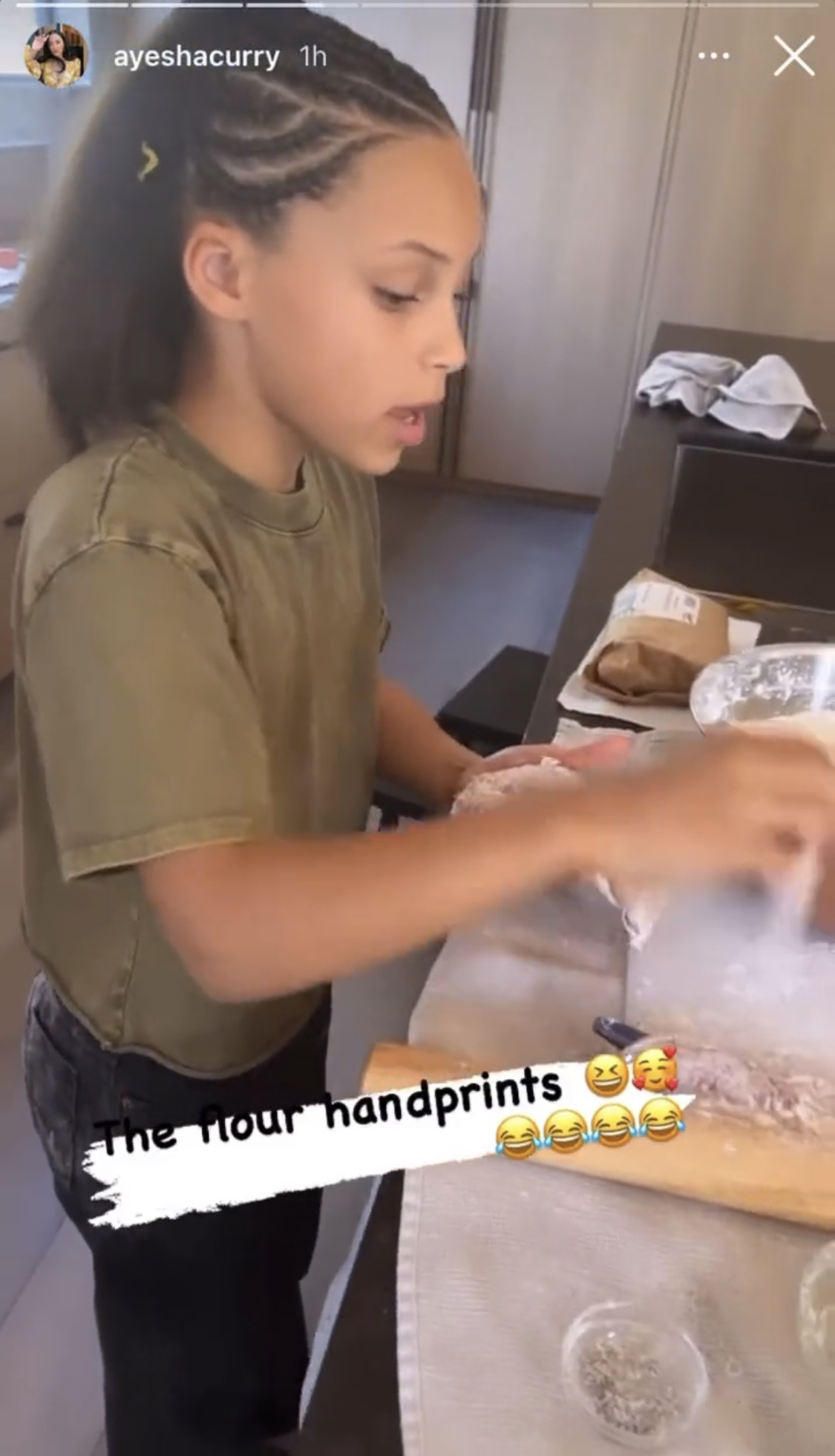 'I Learned from the Best': Riley Curry Stuns the Internet with Dinner ...