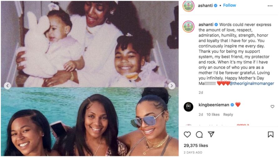 ‘Wait A Minute, Is That Your Mom Or Your Sister?’ Ashanti Posts Pic ...