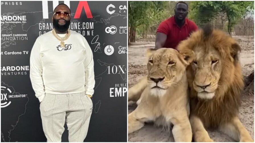 'My Man Took ‘Coming to America’ Serious’: Rick Ross Shows Off ‘Pet ...