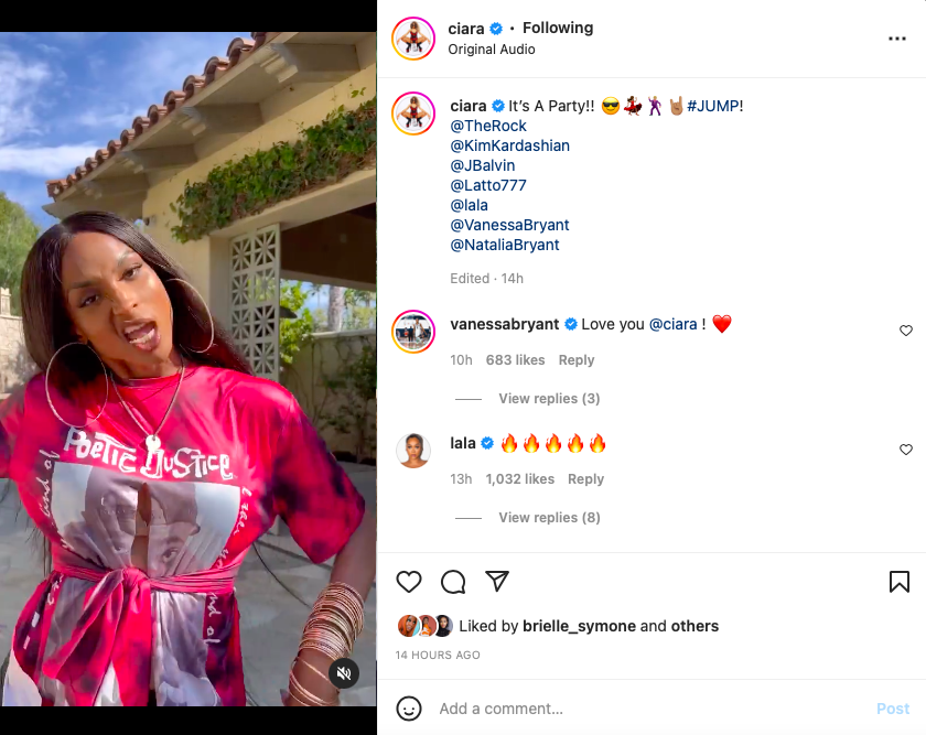 ‘They Trying to Force This Song on Us’: Ciara’s ‘Jump’ with Celebrity ...