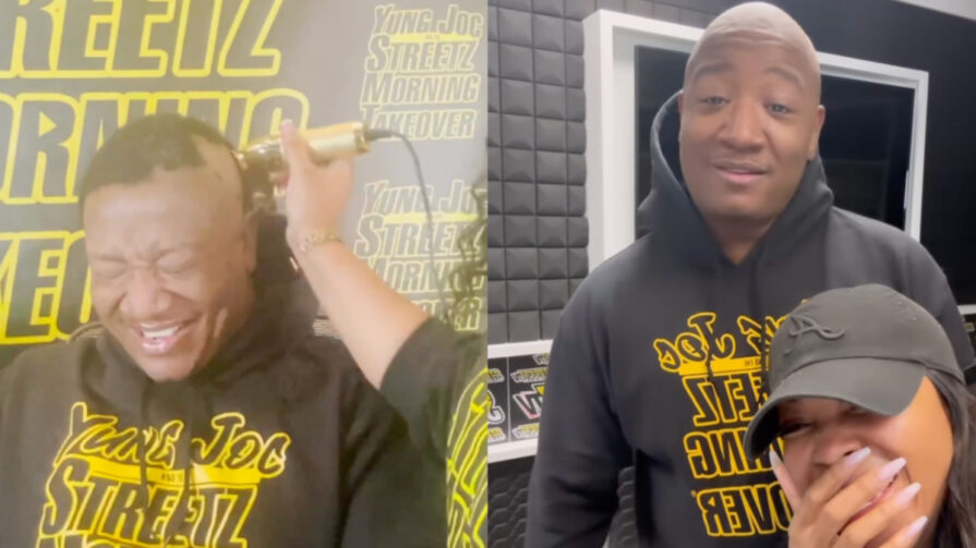 Yung Joc Shaves His Head Bald After Losing Bet Over the Outcome of ...