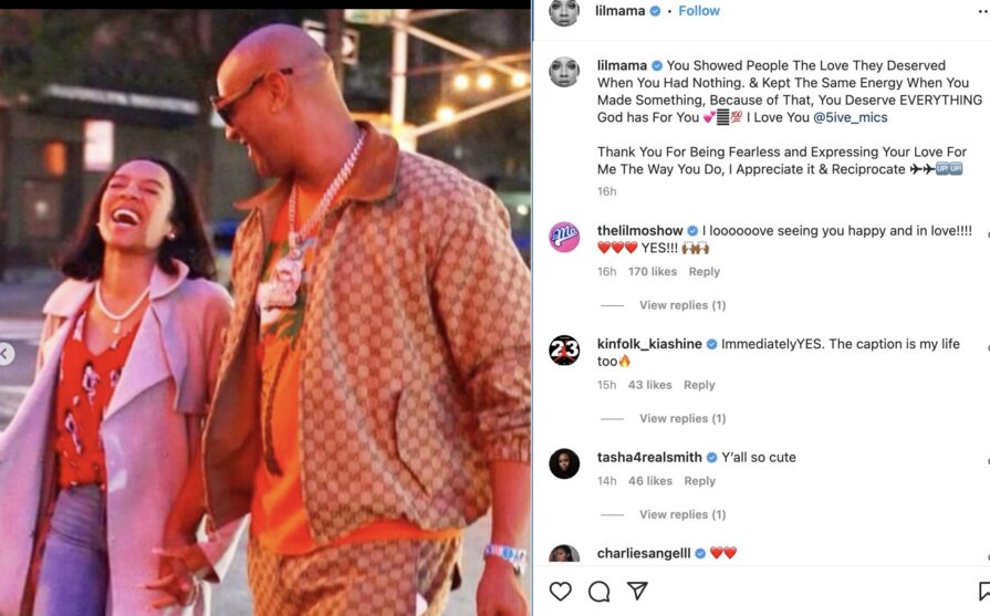 'How Old Is This Man?': Lil Mama Pens Sweet Message to Her Boo but Fans ...
