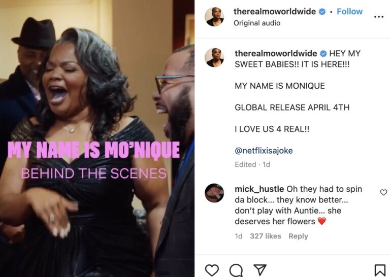 'After 72 Minutes Ya’ll Gone Know Why': Mo'Nique Stands Her Ground with ...