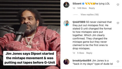 'Keep It All the Way a Buck': Rapper 50 Cent Disputes Jim Jones' Claim ...