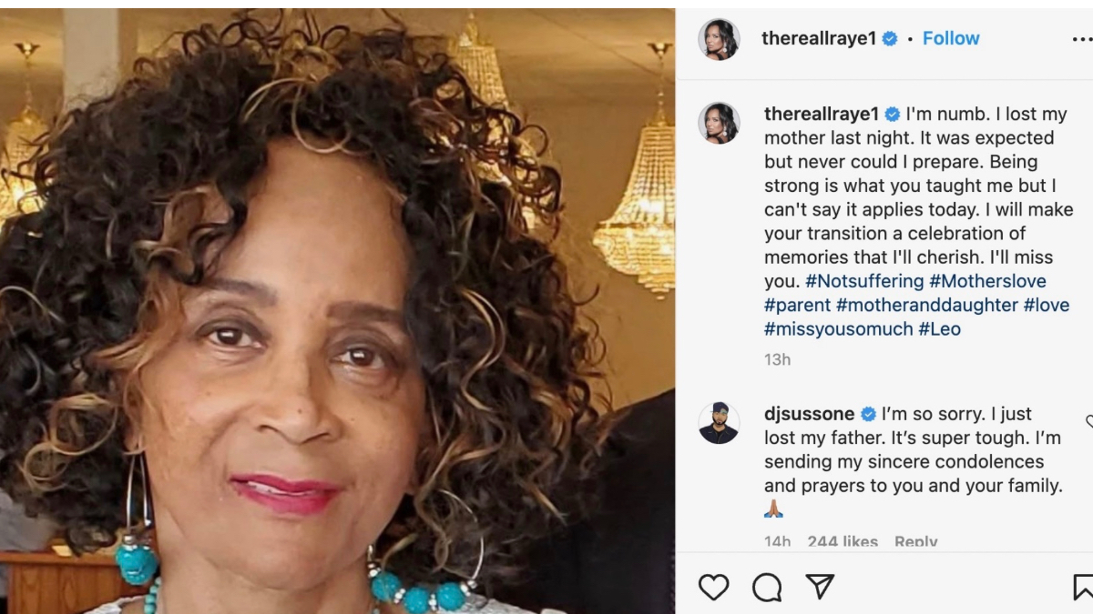 'I'm Numb': LisaRaye McCoy Mourns the Loss of Her Mother