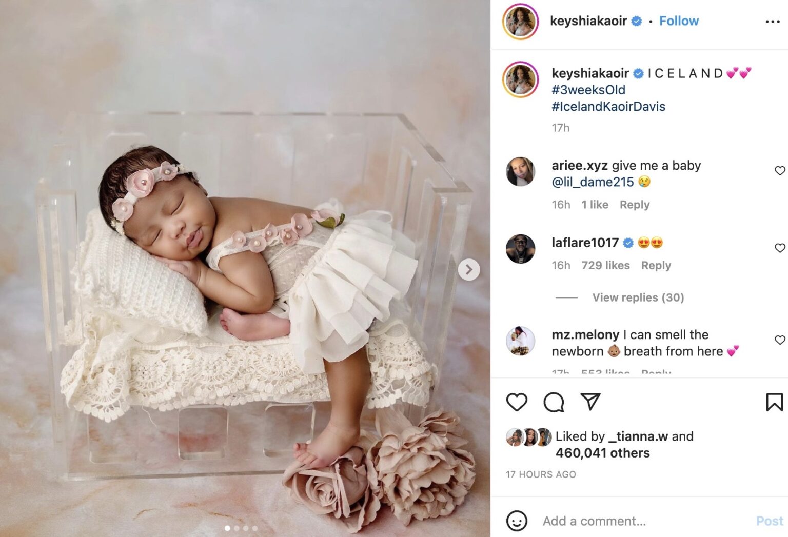 'I Can Smell the Newborn Breathe from Here': Keyshia Ka'oir and Gucci ...