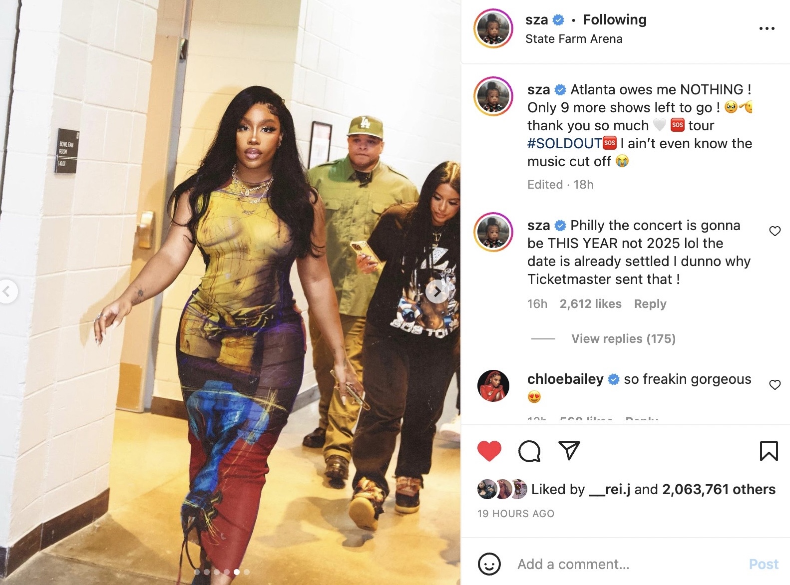'Fresh Off the Table BBL Content': SZA Stunningly Shows Off What the ...