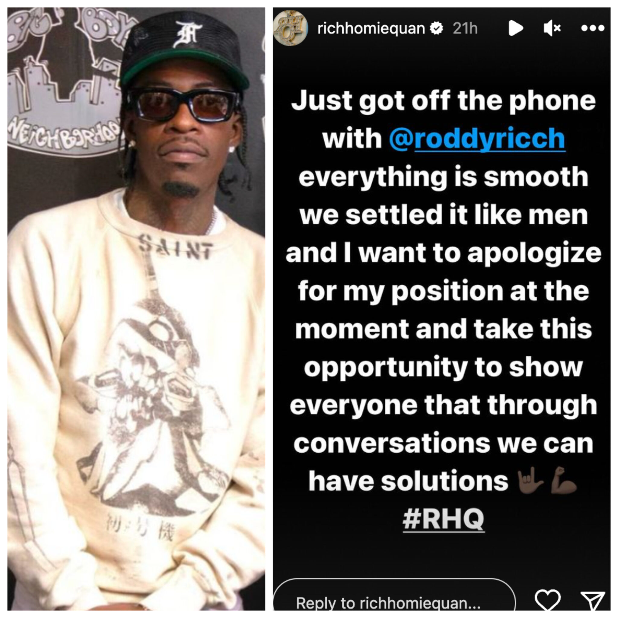 'YOU TOO OLD FOR THIS INTERNET': Roddy Ricch Says He Doesn't Know Rich ...