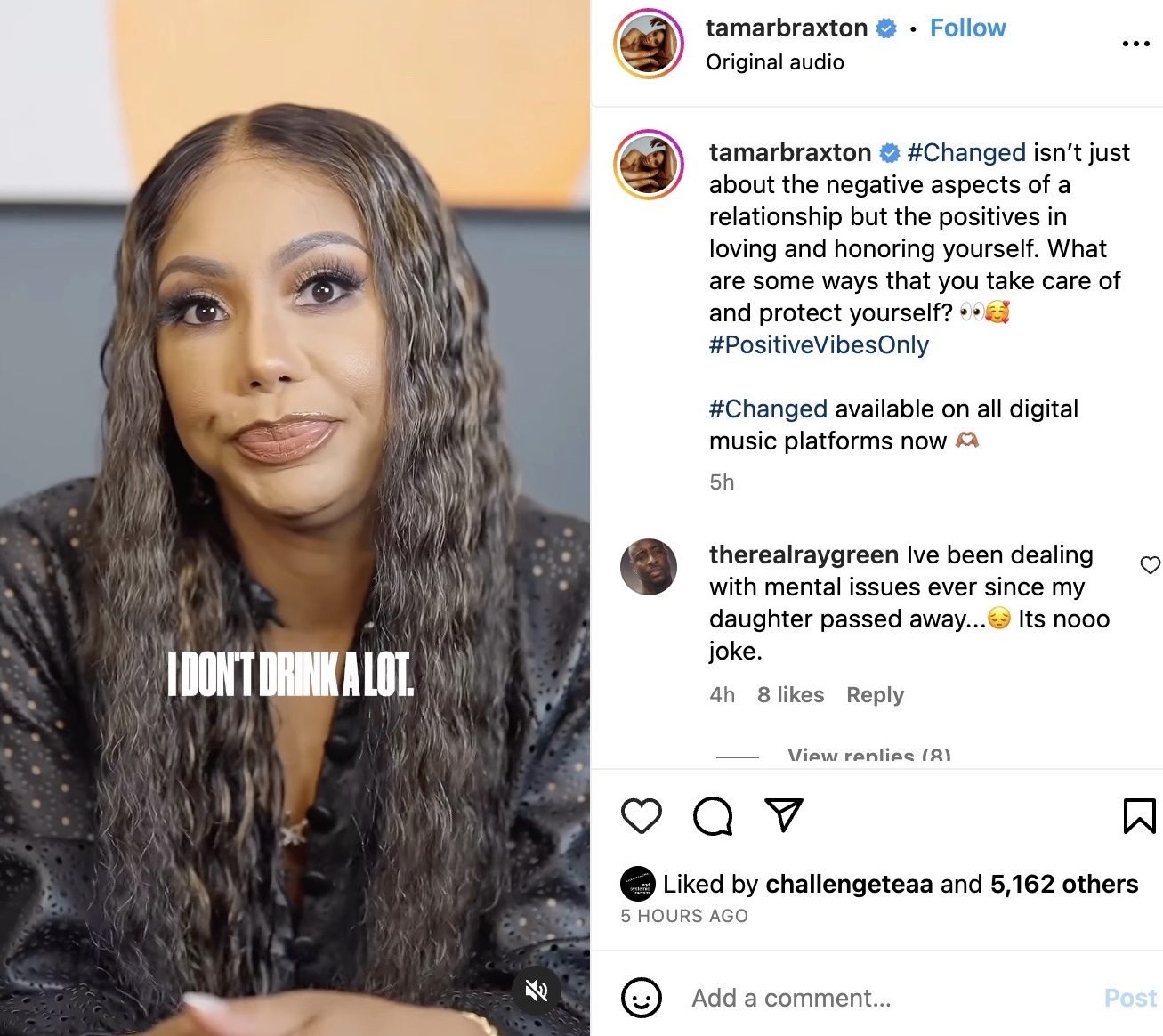 'Healed Tamar Is Stunning': Tamar Braxton Breaks Down Her Mental Health ...