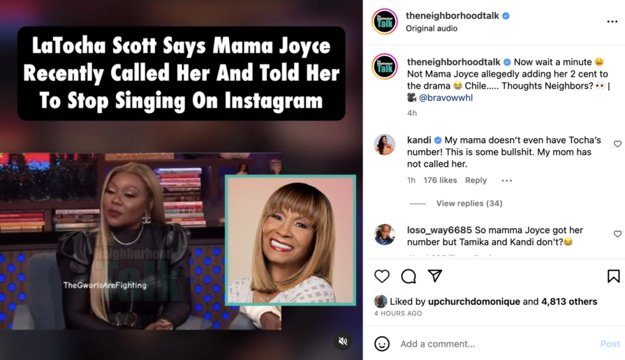 'You're Causing a Lot of Friction': LaTocha Scott Claims Kandi Burruss ...