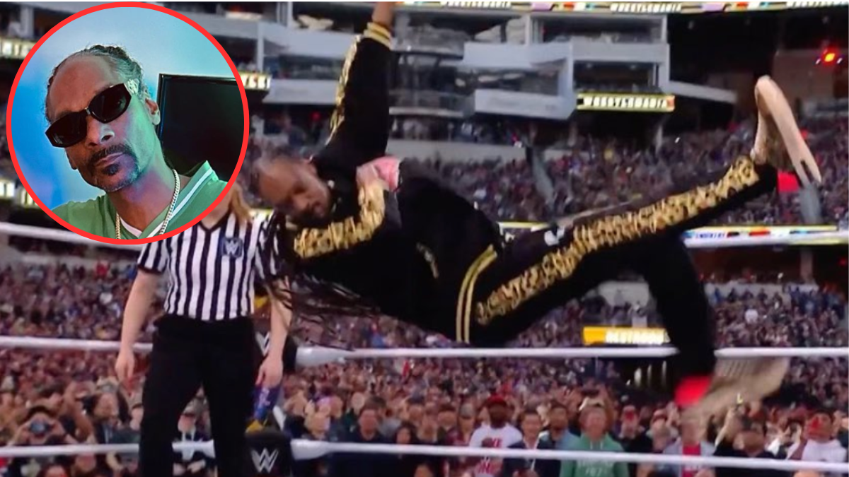 'And They Say Wrestling Is Fake': Snoop Dogg Shows Out on WrestleMania ...