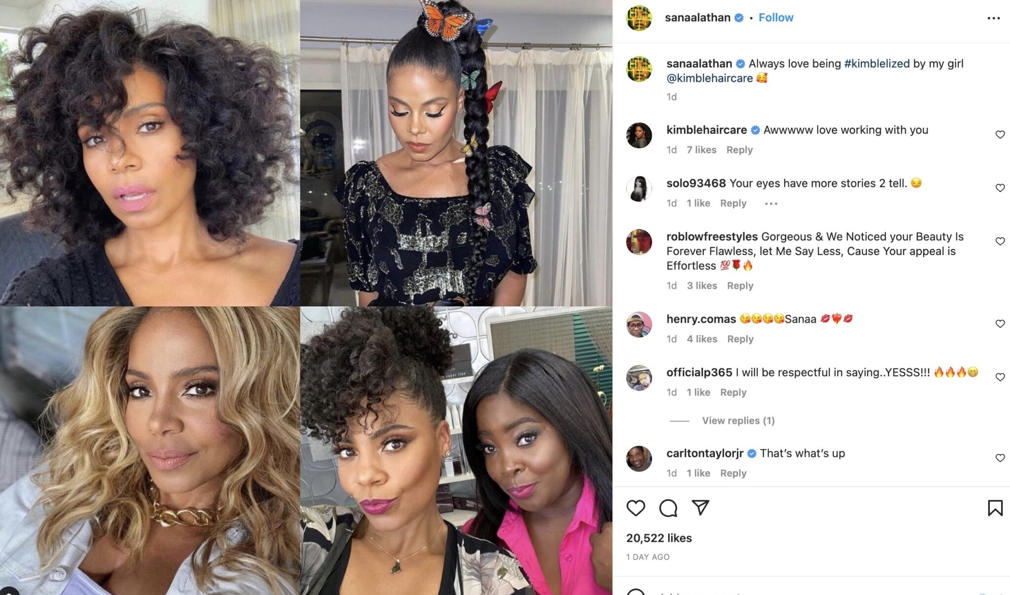 'That Blonde Though': Sanaa Lathan Wows Fans with Stunning Selfies of ...
