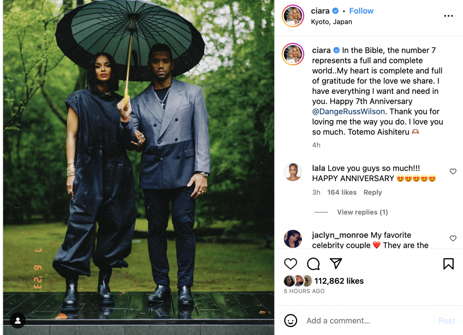 'That Ciara Prayer Still Going Strong': Russell Wilson and Ciara Shut ...