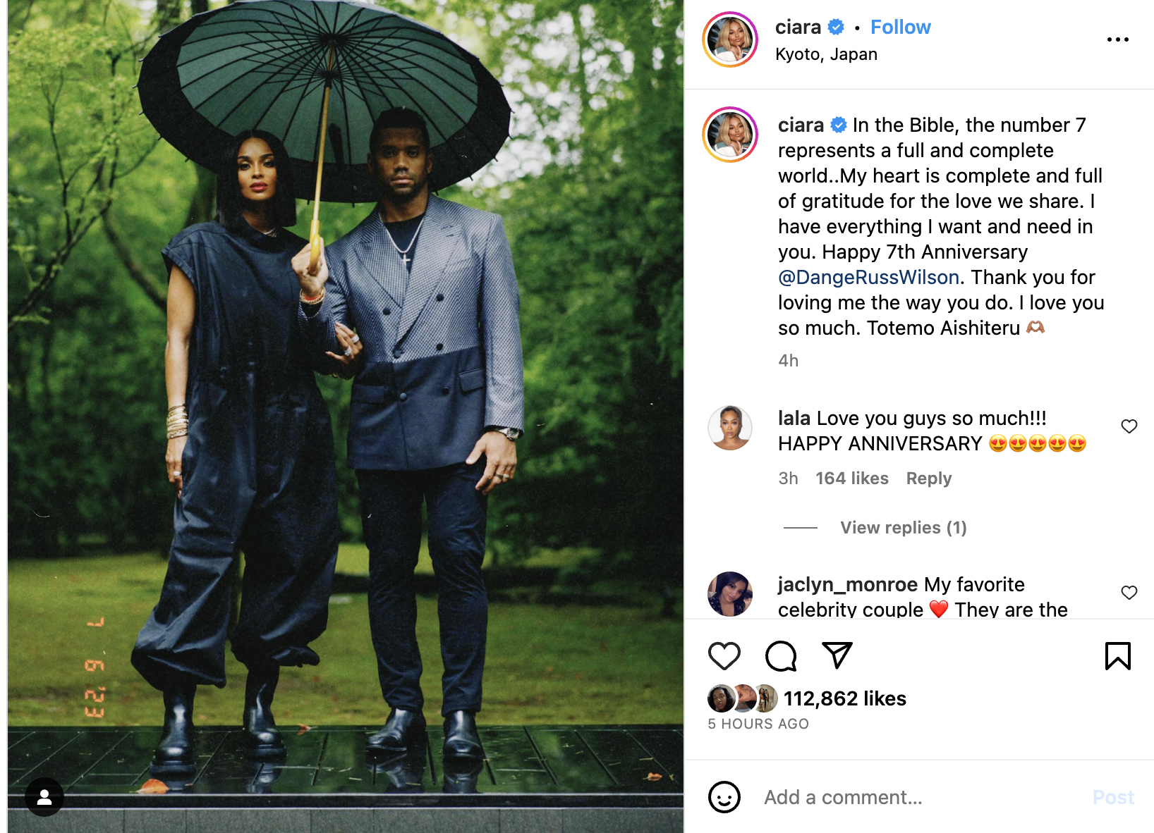 'That Ciara Prayer Still Going Strong': Russell Wilson and Ciara Shut ...