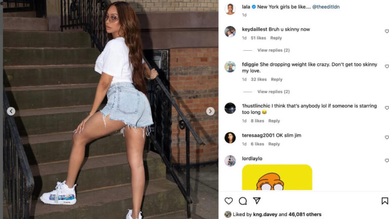 'Too Skinny': La La Anthony's New Photos Draw Concerns from Fans Who ...