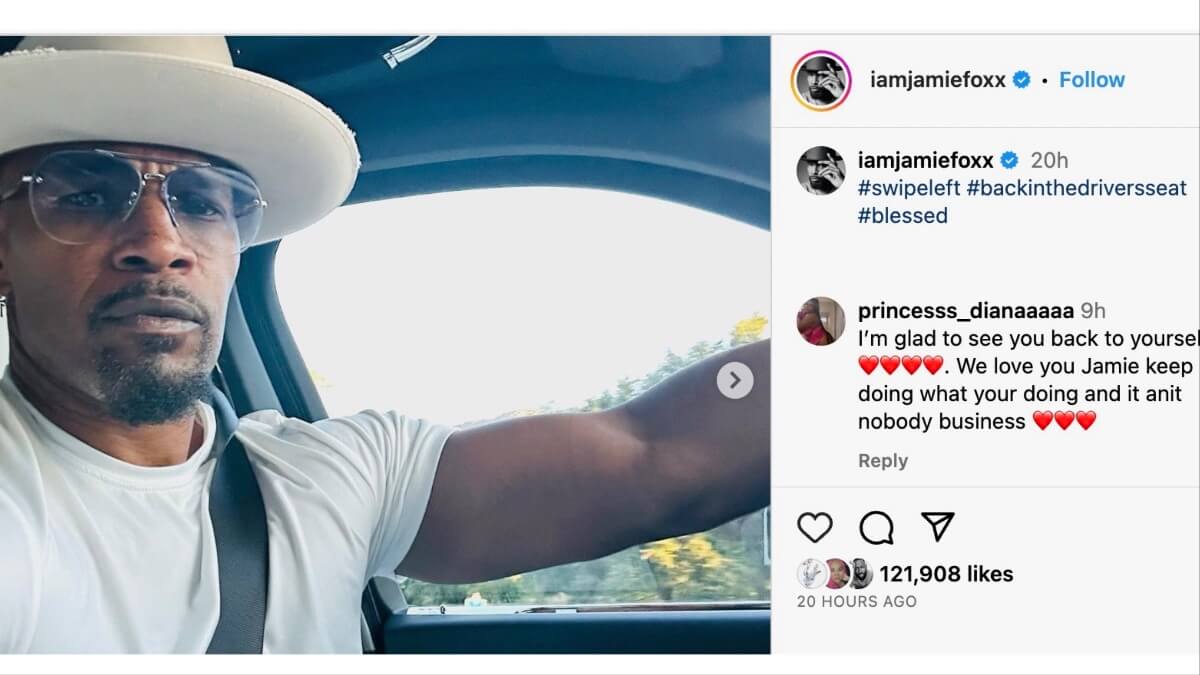 Recovering Actor Jamie Foxx Is 'Looking Brand New' After He Gets 'Back ...