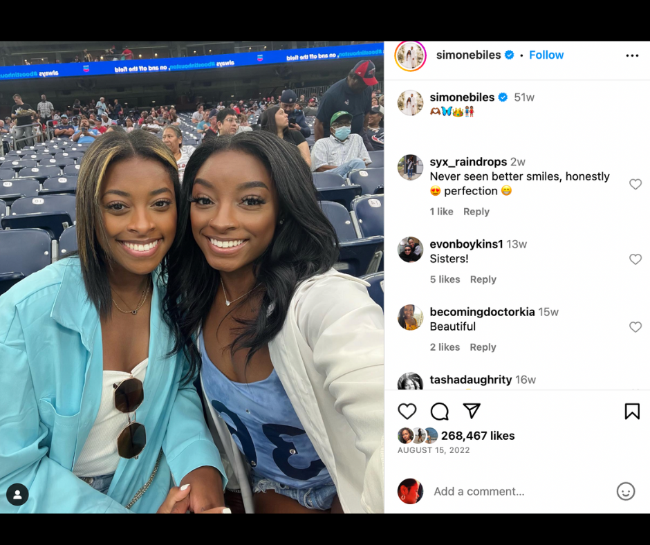 ‘I Think I'm Seeing Double’: Fans Can’t Believe Simone Biles and ...