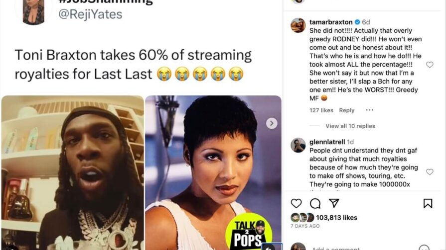 ‘Pay Toni Her Money’: Tamar Braxton Calls Out Toni’s Former Producer ...