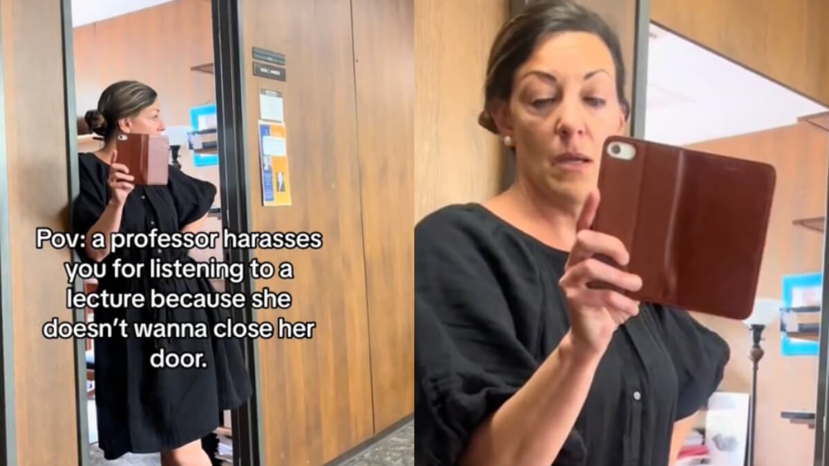 'Why Doesn't She Close the Door?': White University of Dallas Professor ...