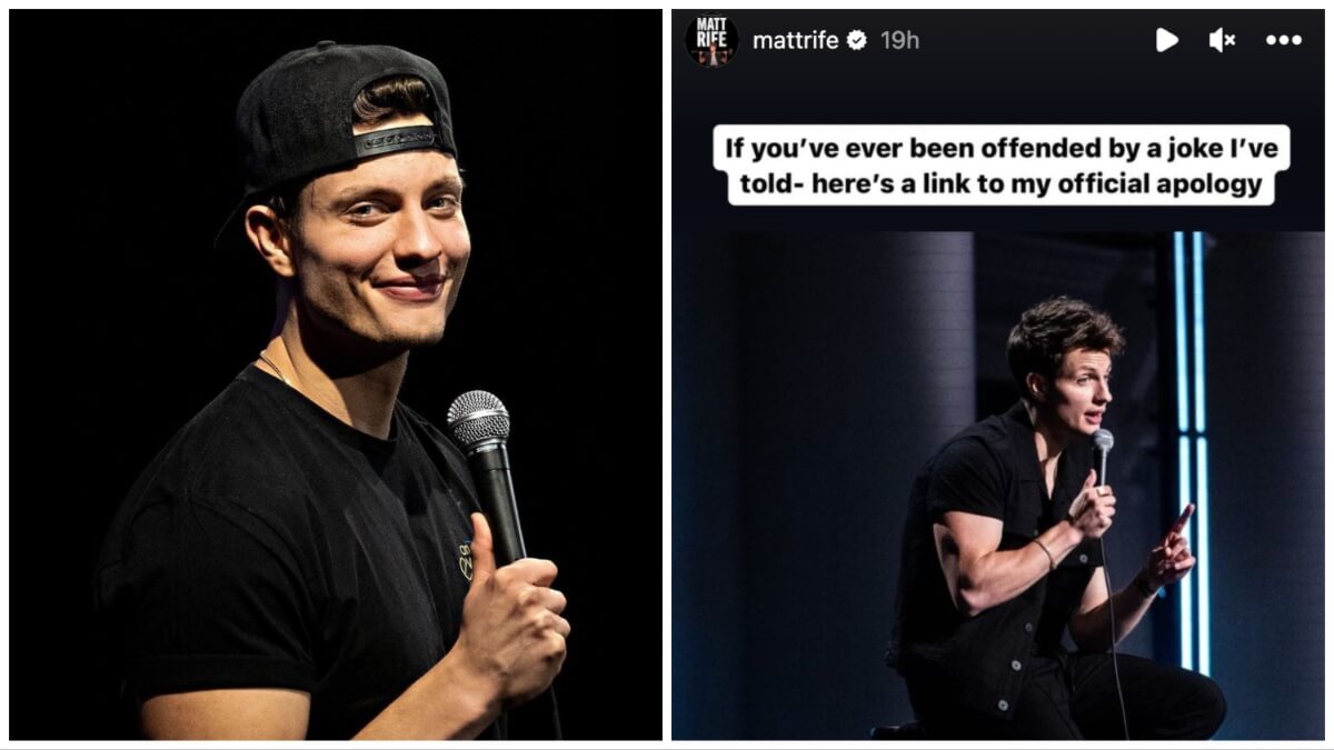 White Comic Matt Rife Doubles Down on Jokes About Domestic Violence ...