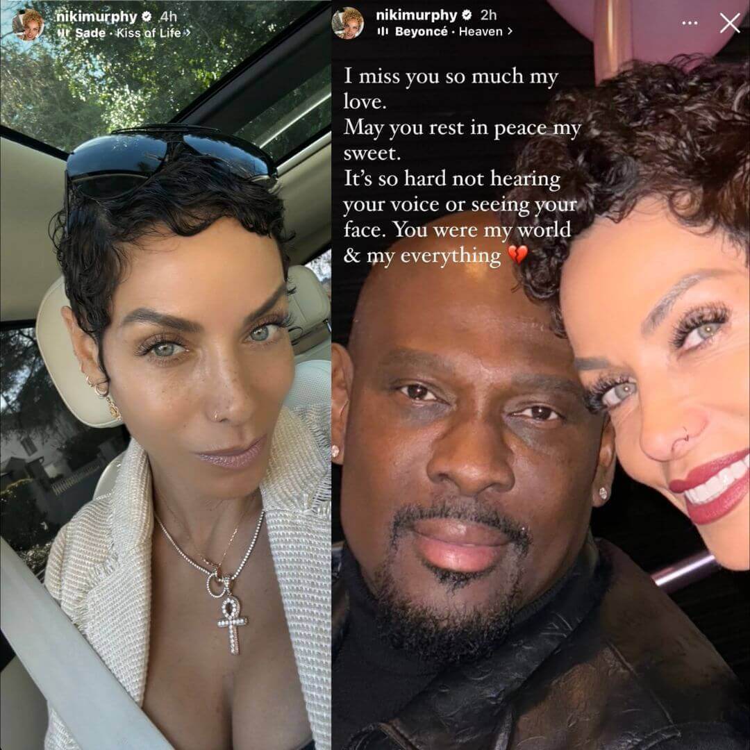 'You Were My World': Nicole Murphy Returns to Social Media Following ...