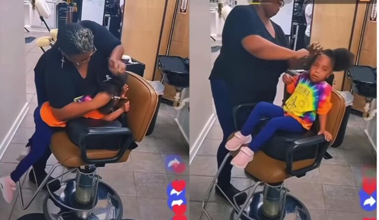 'That's Just Abuse': Video of Hairstylist Braiding Hair of Screaming ...