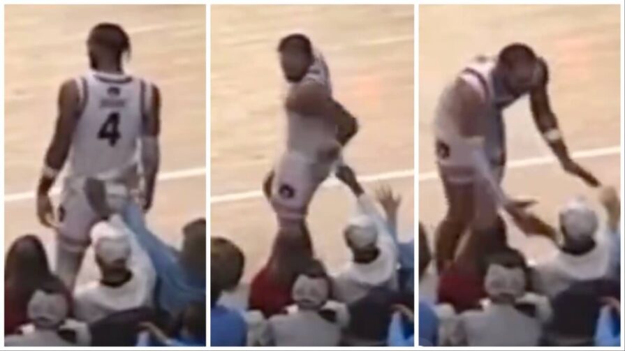 Auburn Basketball Player Slaps at Morgan Freeman for Grabbing His ...