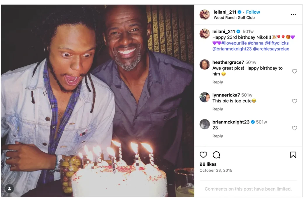 ‘Rest Now, Niko’: Brian McKnight's Son Niko Reportedly Passes Away Amid ...