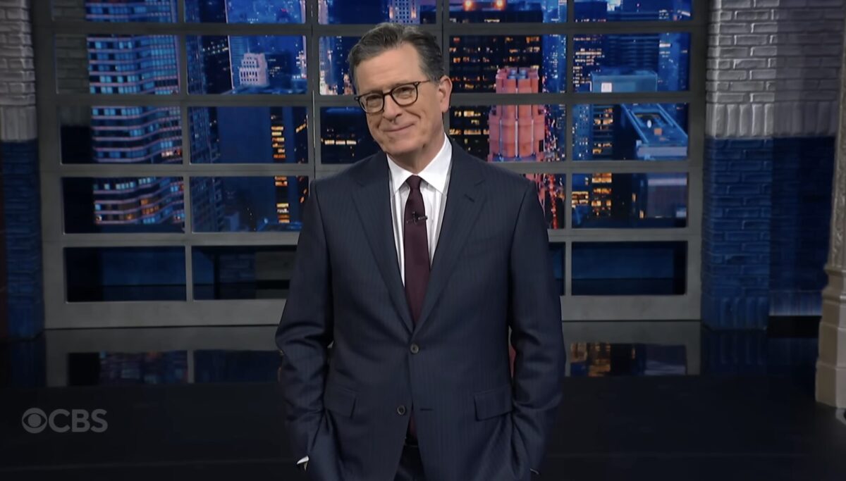‘Brutal’: Colbert Hits Below the Belt After Trump Embarrasses the World ...