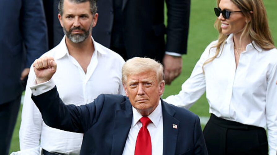 'Holy Shitballs': Donald Trump Jr. and Fiancée Bettina Anderson Clowned ...