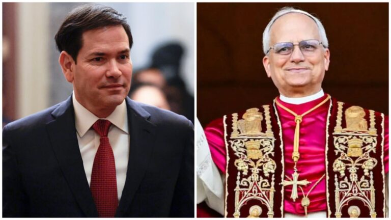 ‘How Pathetic’: Rubio Brings the Wrong Gift to the Pope While Cleaning ...