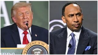 ‘WOW’: Trump Escalates Fight with Stephen A. Smith, Hits Below the Belt ...