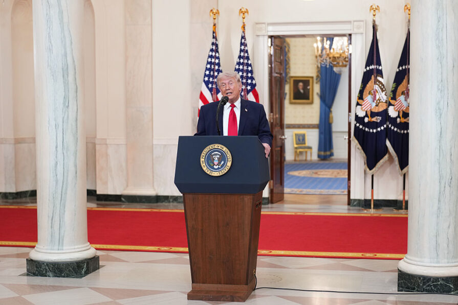 ‘OMG’: Donald Trump Spirals on Live TV After Being Forced to Read