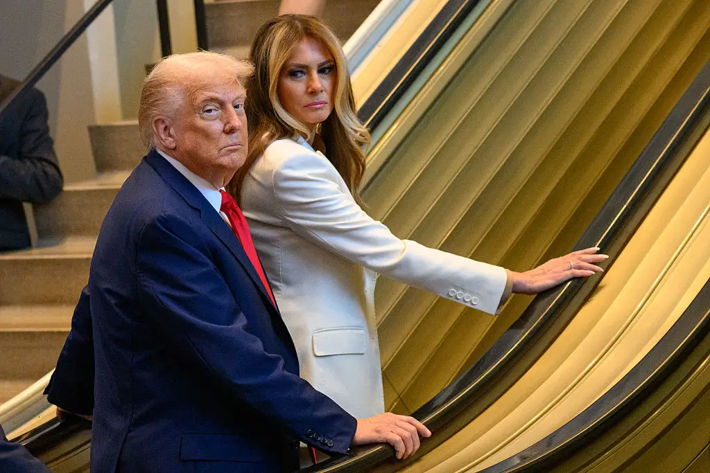 'She Would Have Fallen': Trump Erupts After Escalator Sudden Stop ...