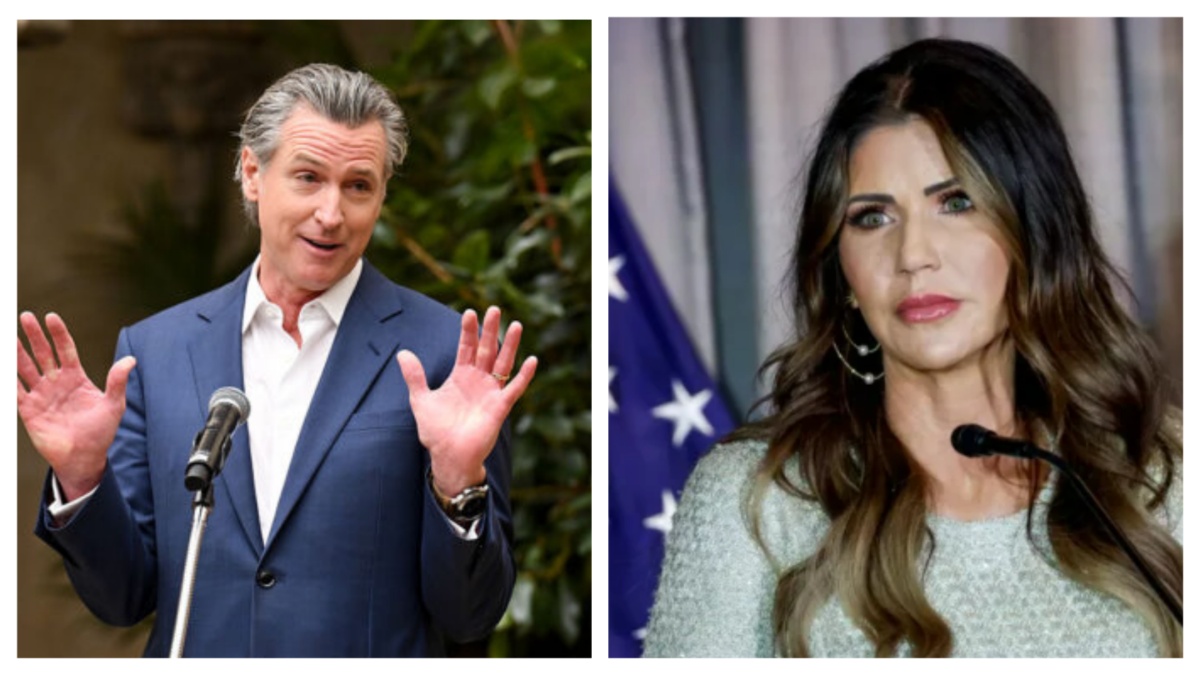 It Was OK When Trump Said It?: Newsom Slapped Kristi Noem with a 10 ...