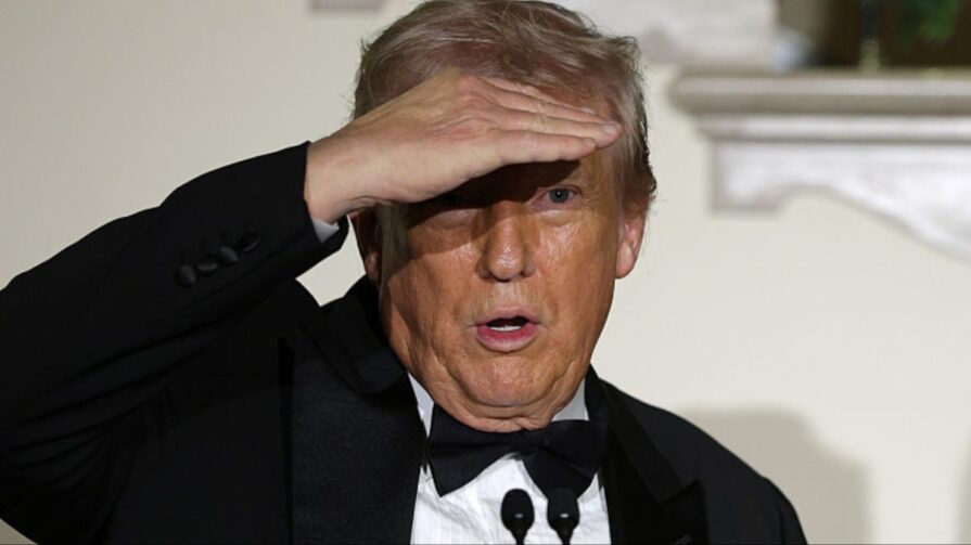 'Can't Walk or Sit Up Straight': Short Clip of Trump 'Hunched Over ...